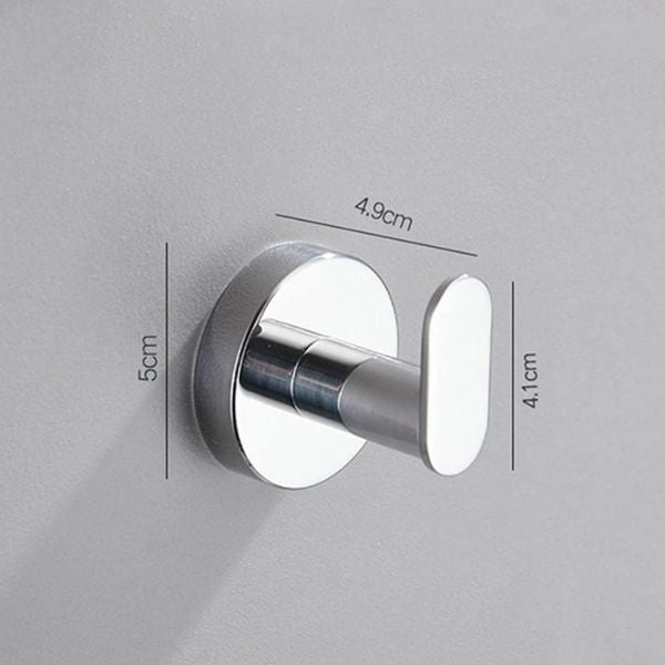 Crochet mural inox plat : une solution discrète et robuste pour vos ...