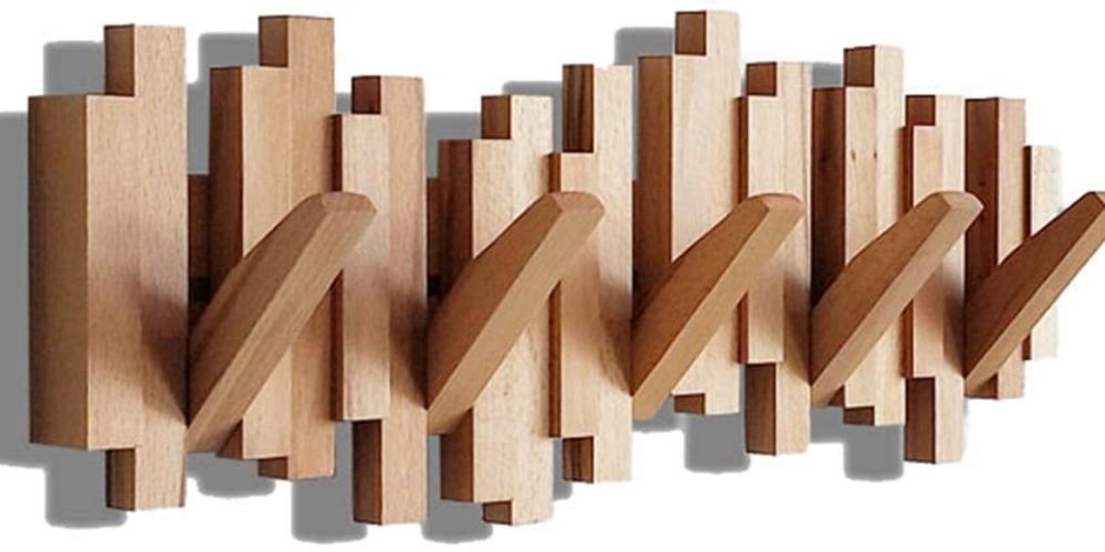Patere bois design – Patère Murale™