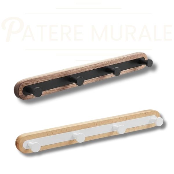Patere bois design – Patère Murale™