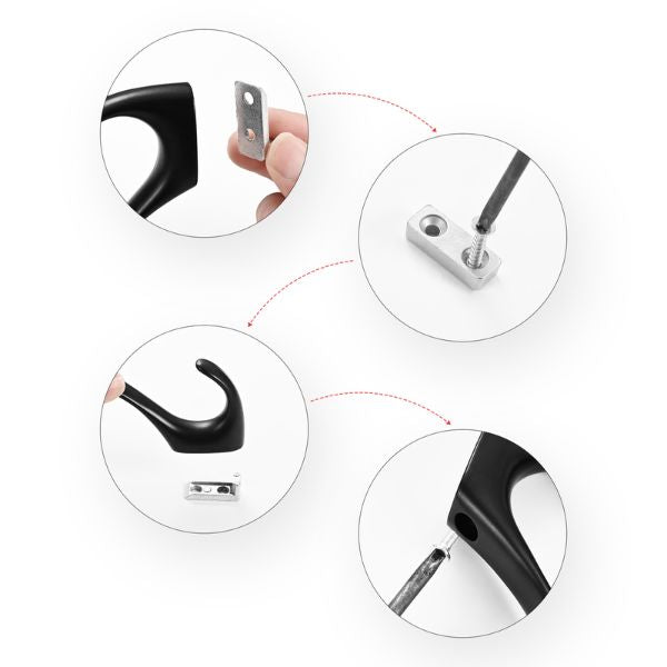 Patères design pour entrée – Patère Murale™