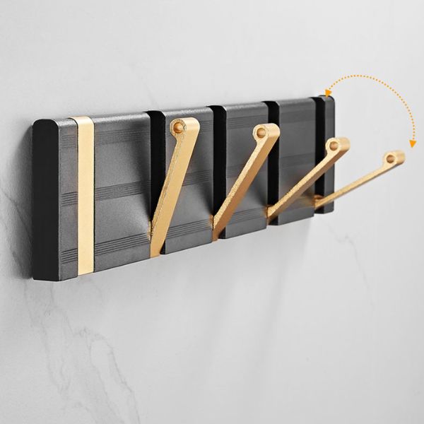 Porte cintre mural rabattable – Patère Murale™